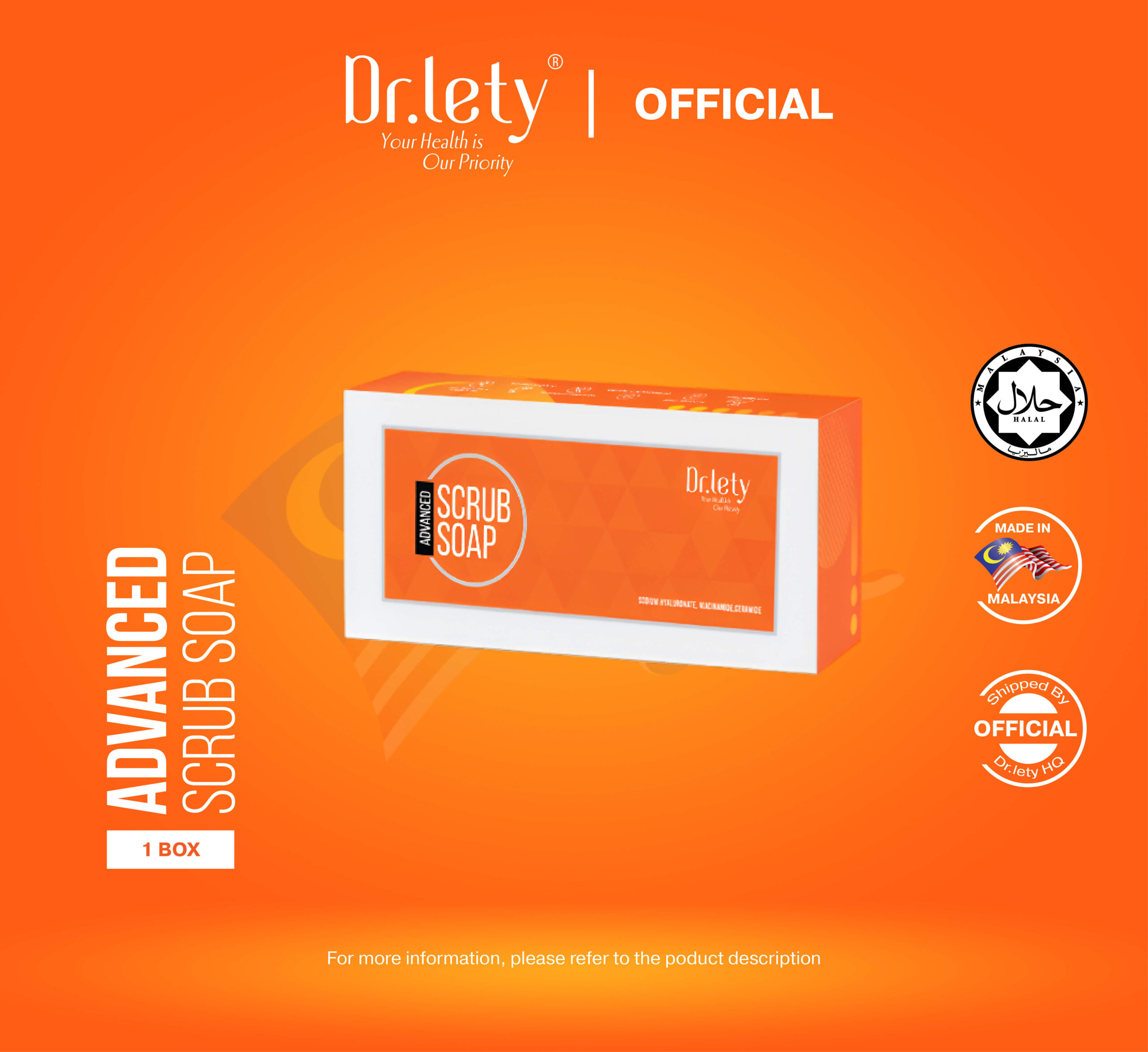 Advanced Scrub Soap – DR LETY